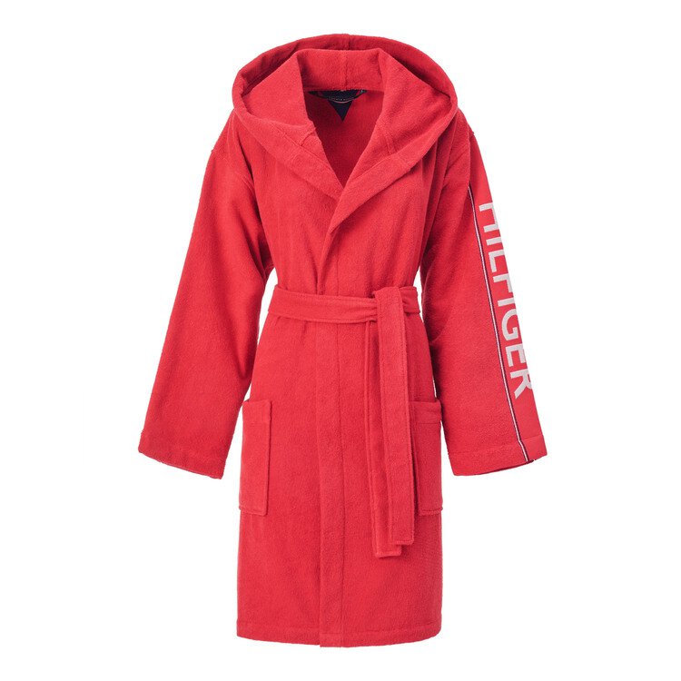Peignoir à capuche TH DEGREE RED | Linge de Bain | Tommy Hilfiger