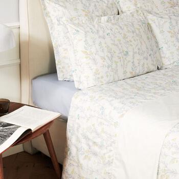 Drap plat – linge de lit haut de gamme – Descamps