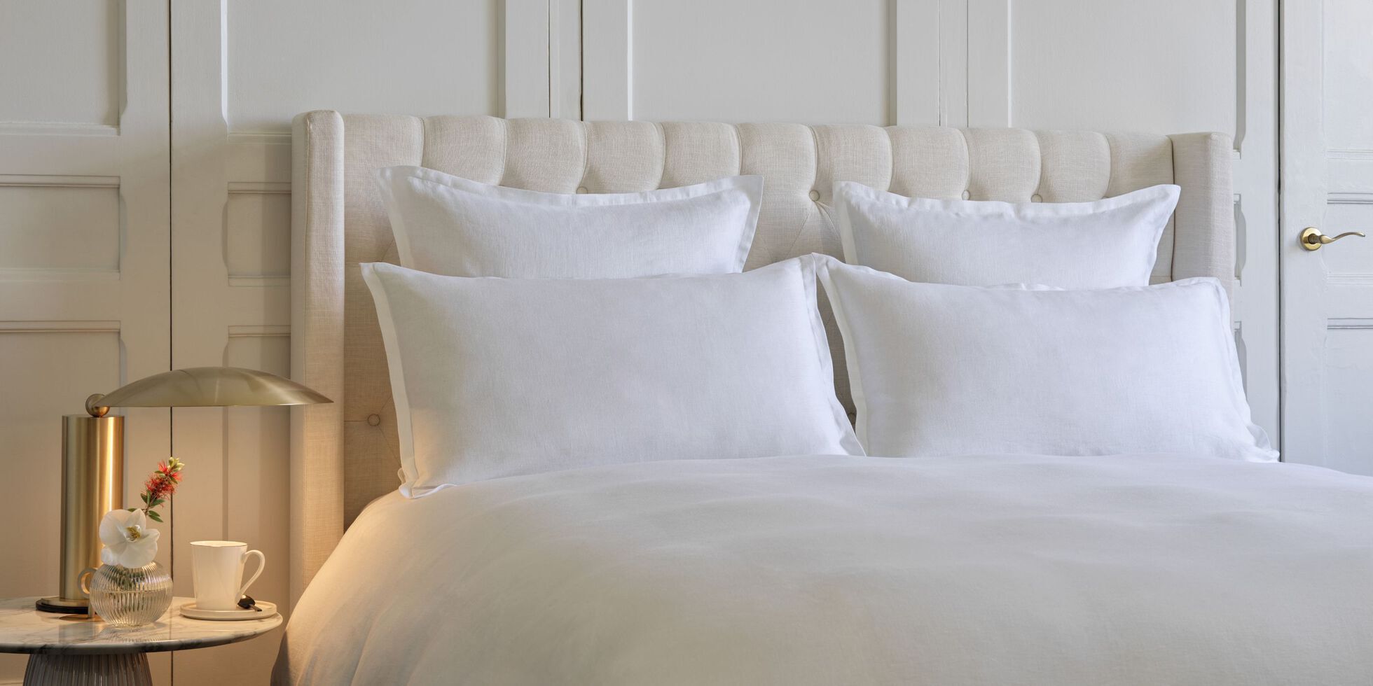 Linge de lit, bain et décoration haut de gamme - Descamps