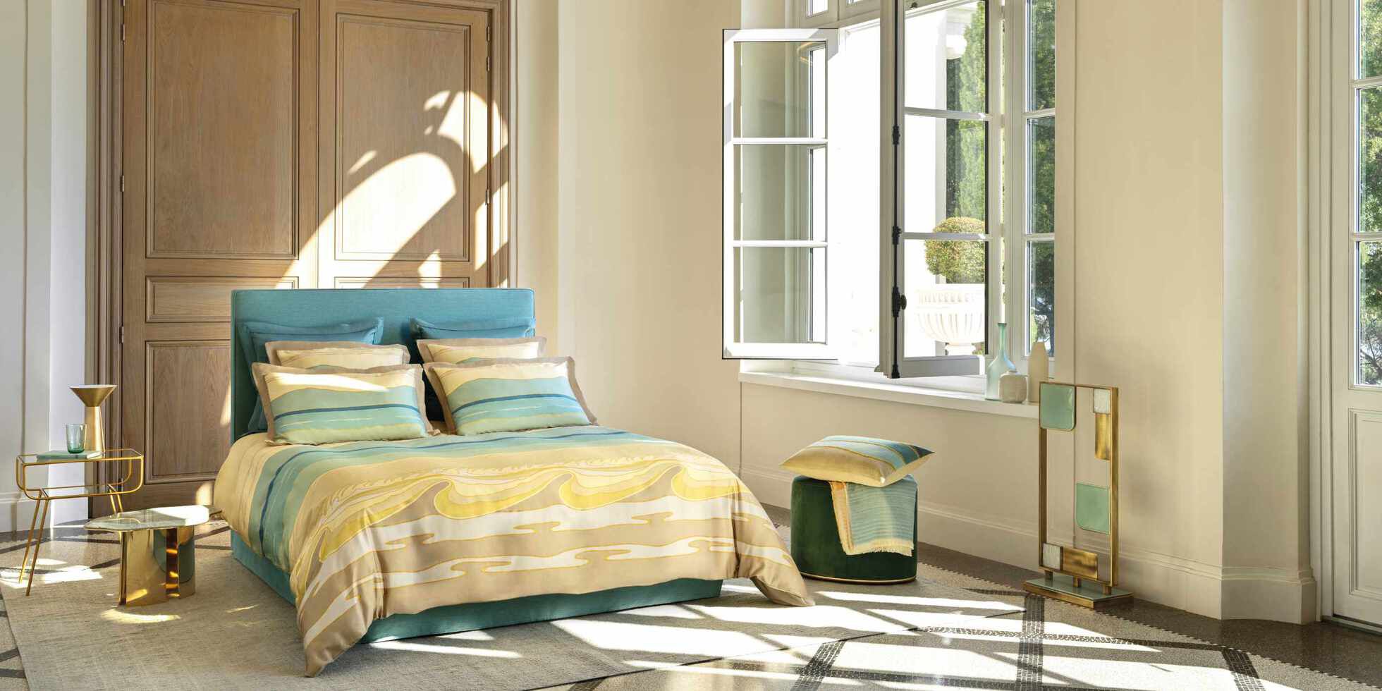 Linge de lit, bain et décoration haut de gamme - Descamps