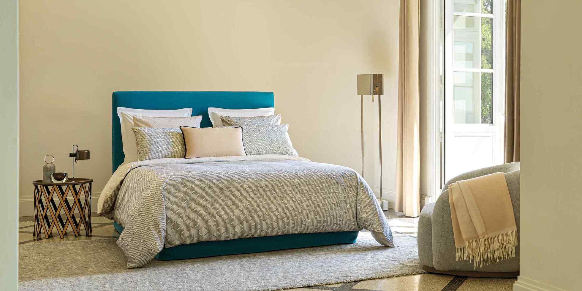 Linge de lit, bain et décoration haut de gamme - Descamps