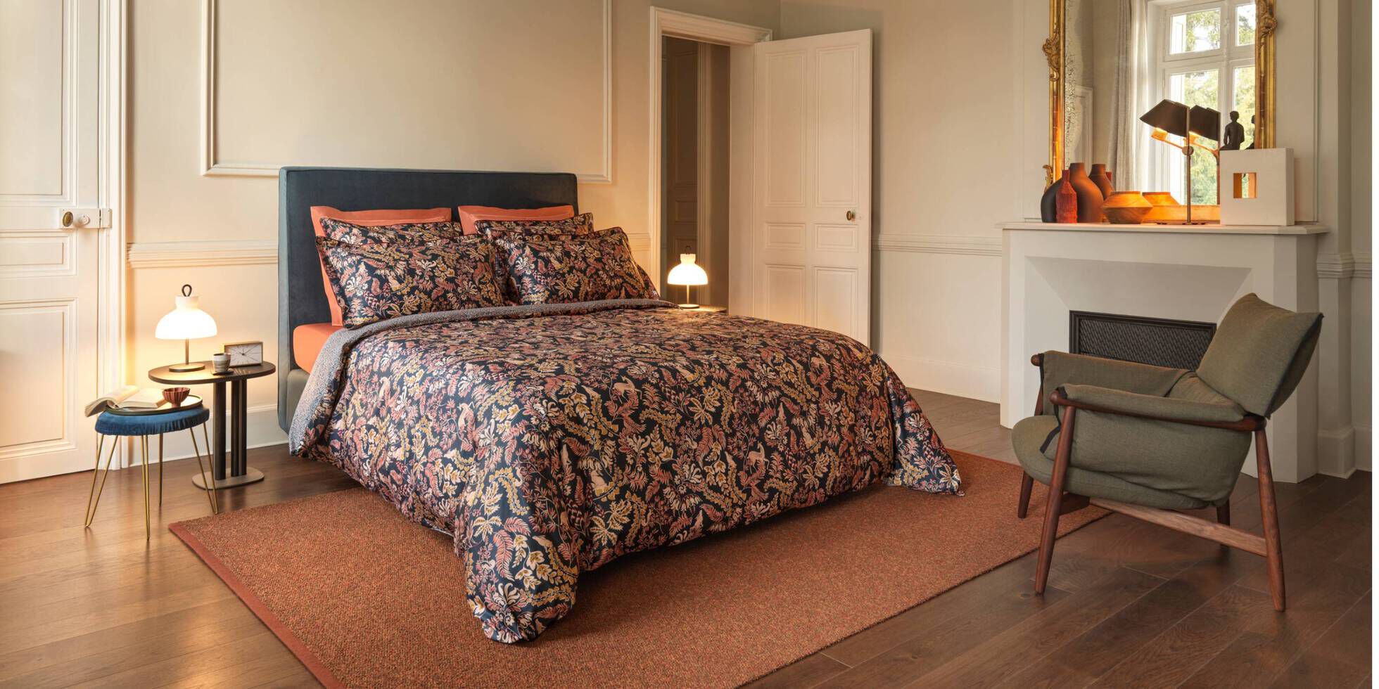 Linge de lit, bain et décoration haut de gamme - Descamps