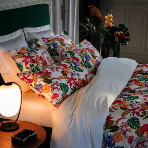 Linge de lit, bain et décoration haut de gamme - Descamps