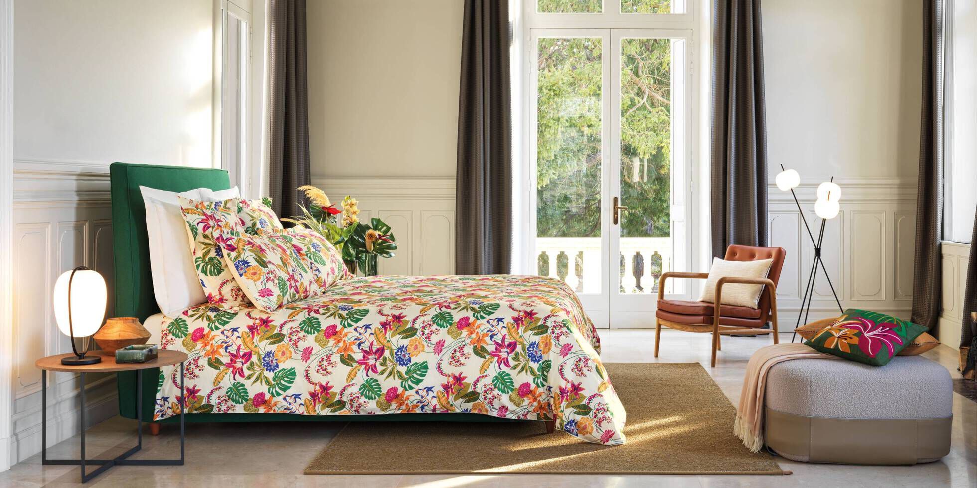 Linge de lit, bain et décoration haut de gamme - Descamps